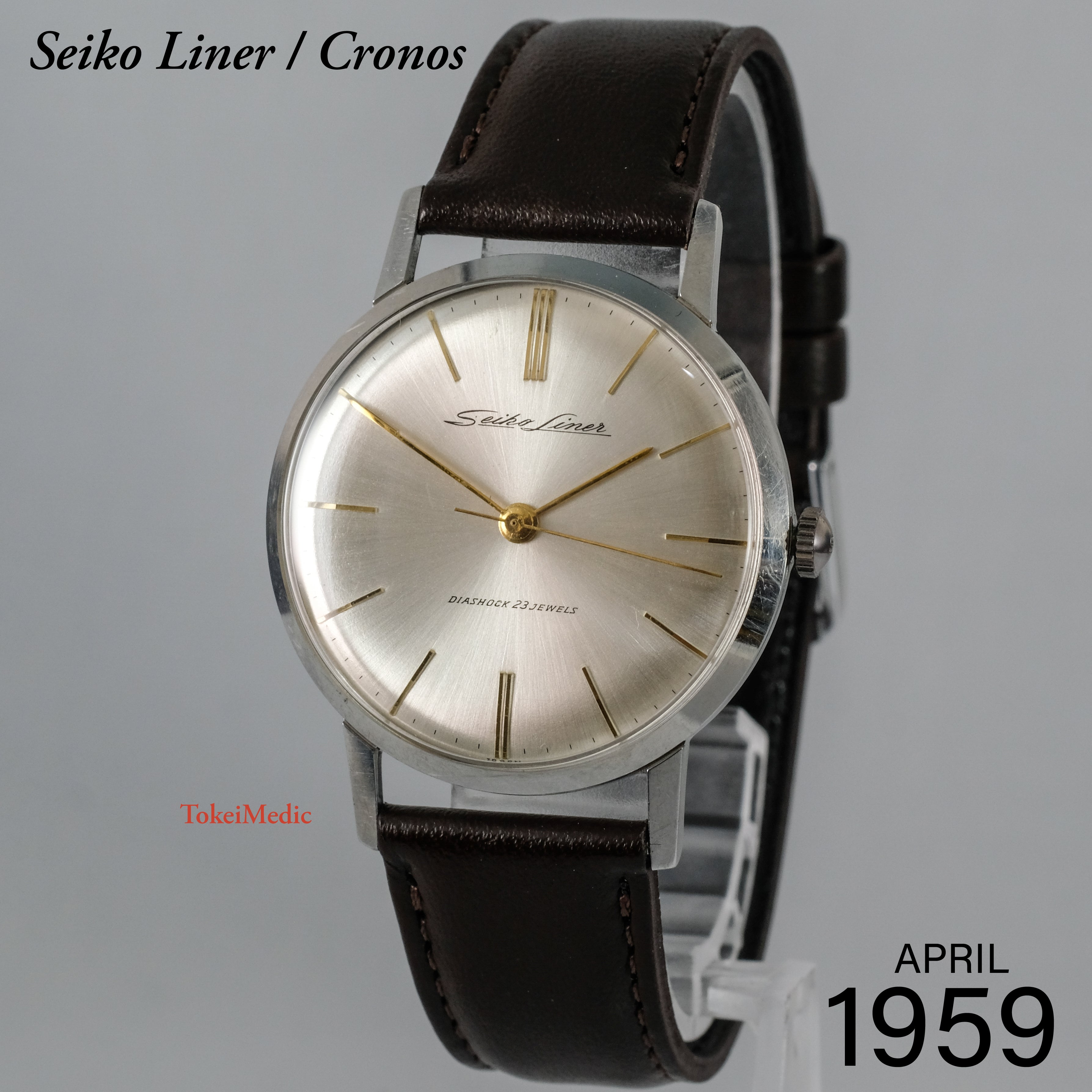 1959 Seiko Liner Cronos J14021 – TokeiMedic