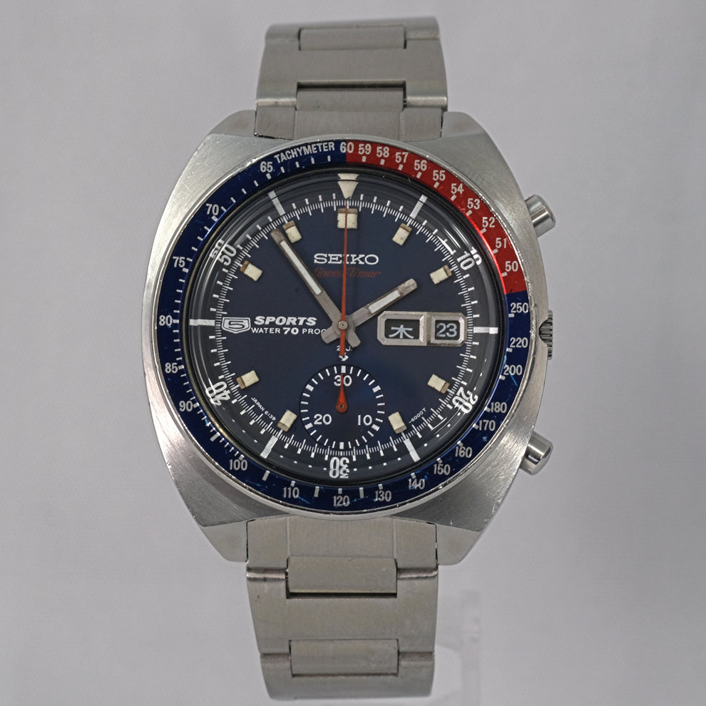 1969 Seiko 5 Sports SpeedTimer "Pepsi" 6139-6000 – TokeiMedic