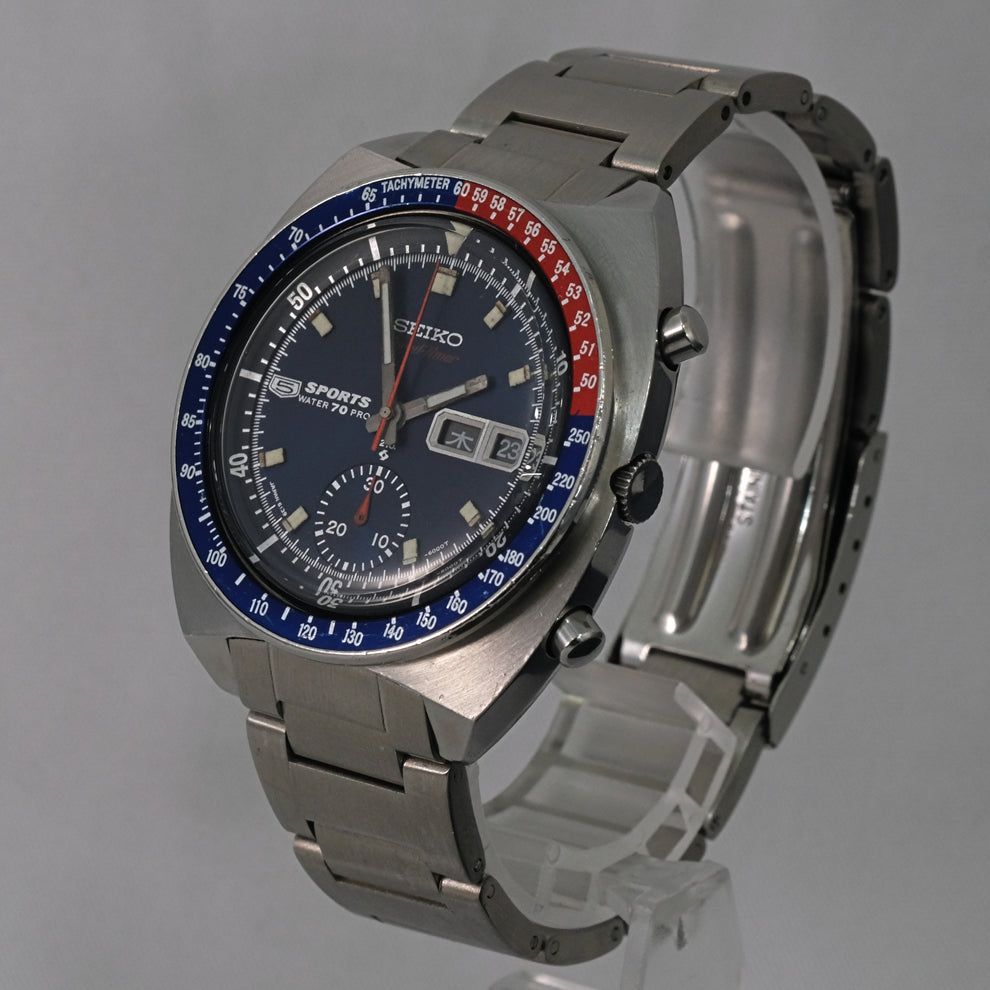 1969 Seiko 5 Sports SpeedTimer "Pepsi" 6139-6000 – TokeiMedic