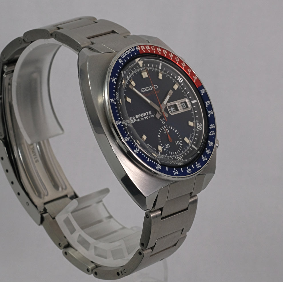 1969 Seiko 5 Sports SpeedTimer "Pepsi" 6139-6000 – TokeiMedic