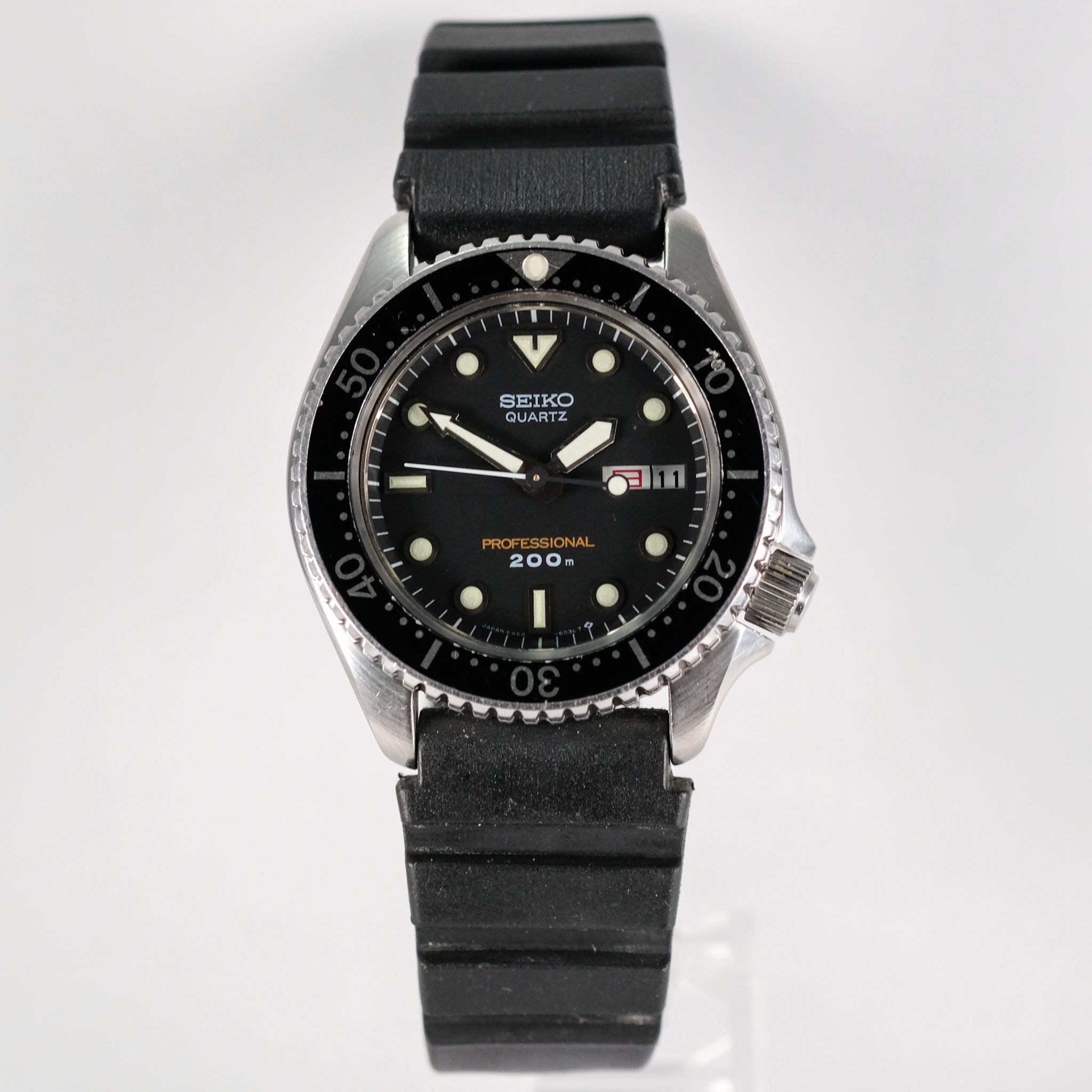 1985 Seiko Quartz Professional 200m Diver 6458-6020 – TokeiMedic