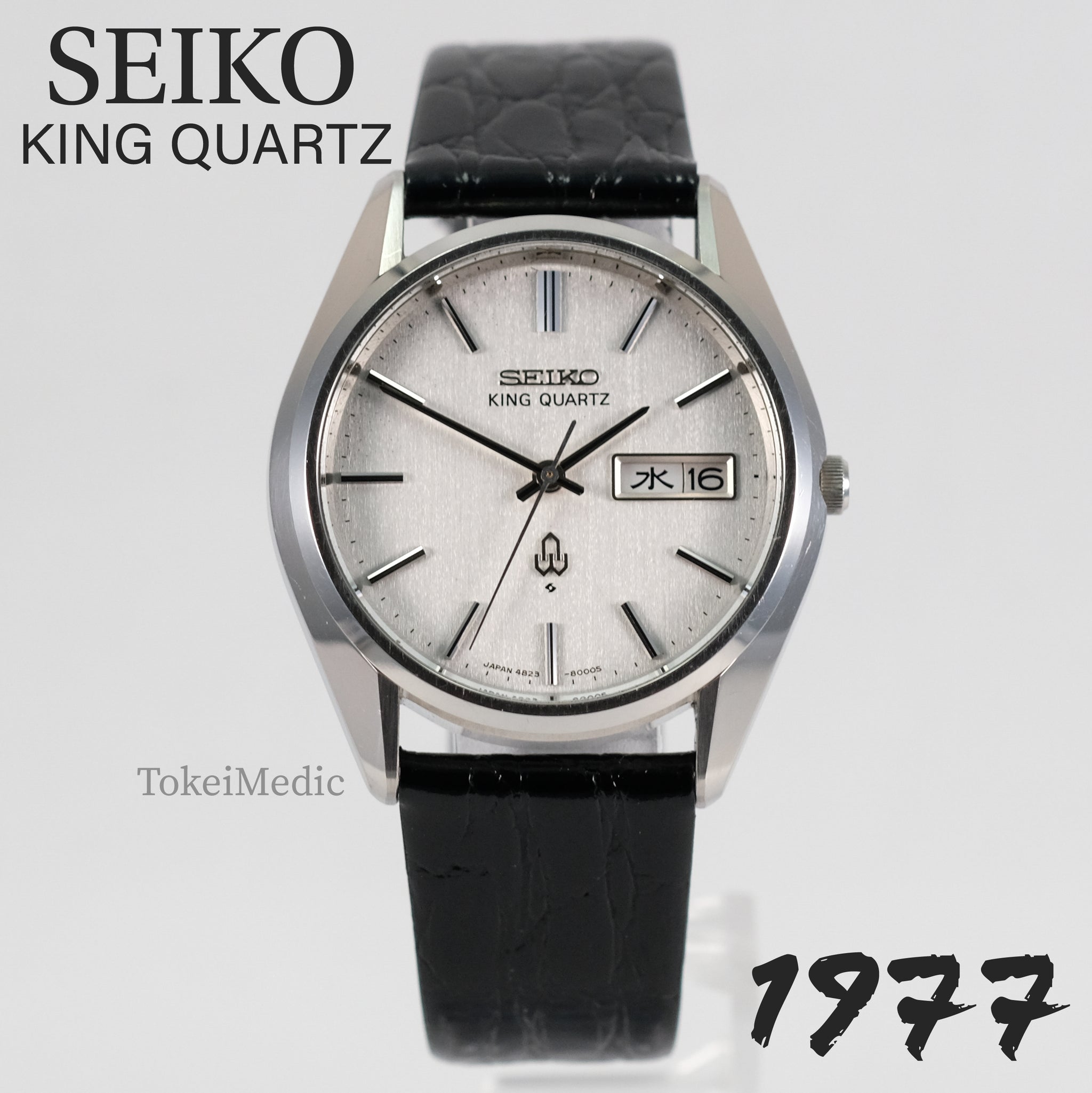 1977 Seiko King Quartz 4823-8000 – TokeiMedic