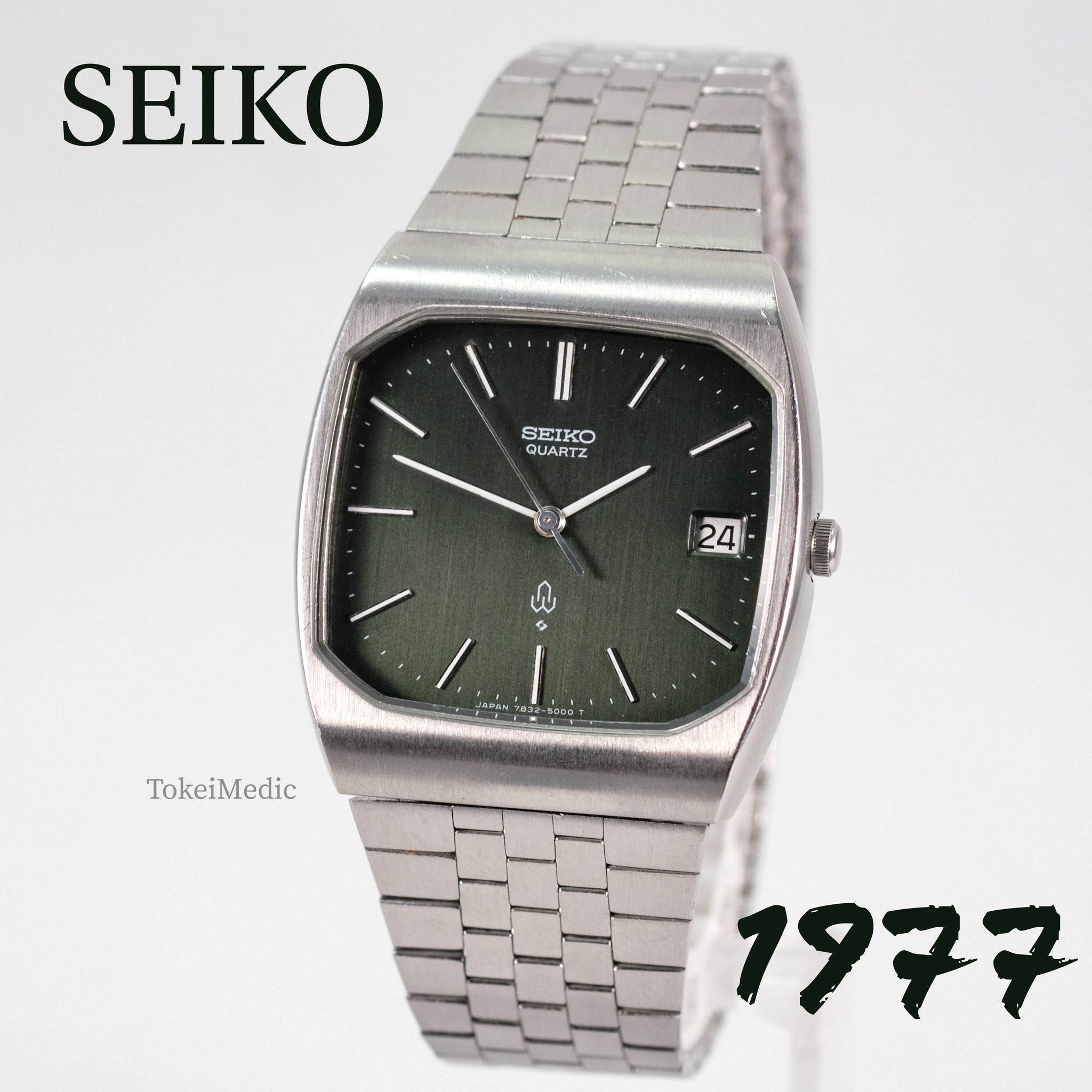1977 Seiko Emblem Quartz 7832-5000 – TokeiMedic