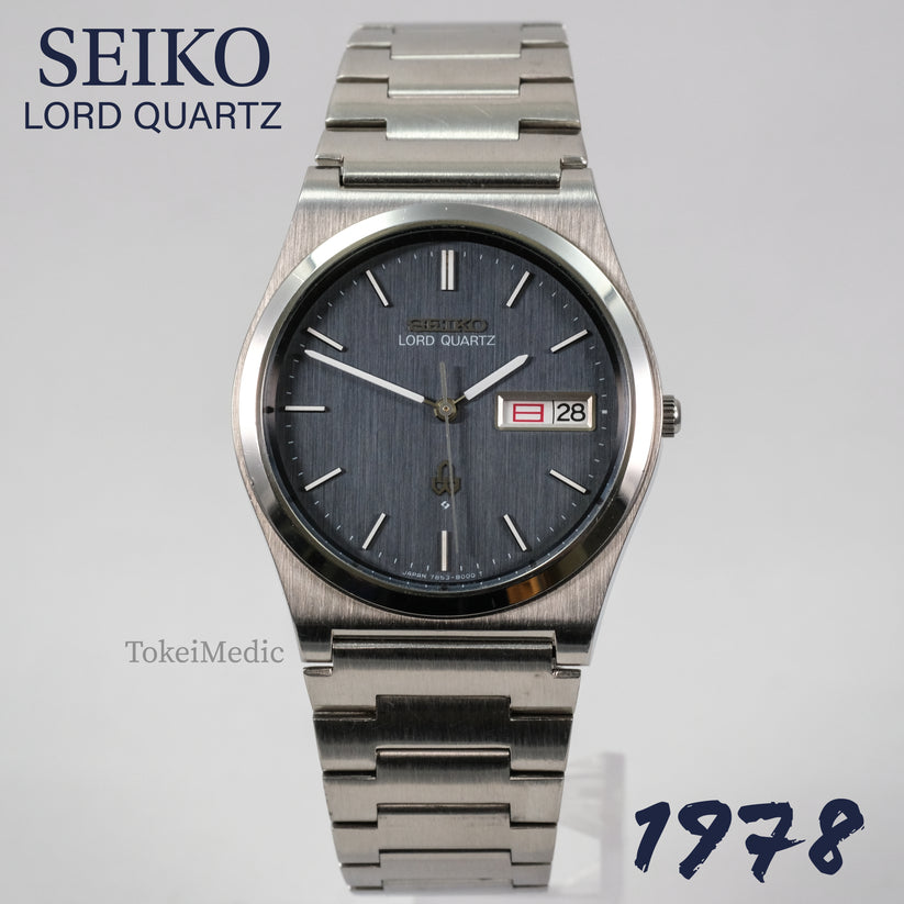 1978 Seiko Lord Quartz 7853-8000 – TokeiMedic