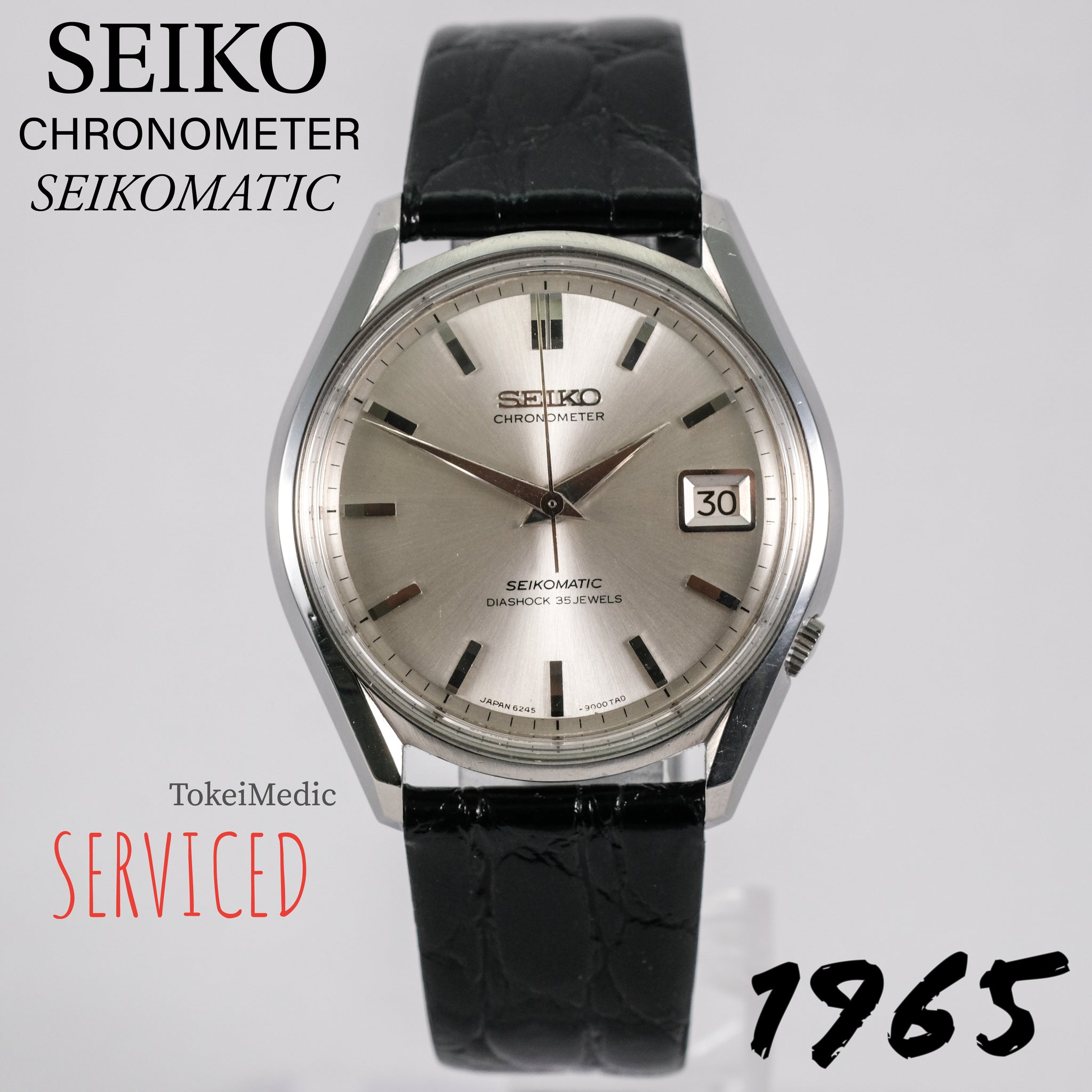 1965 Seiko Chronometer Seikomatic 6245-9000 – TokeiMedic