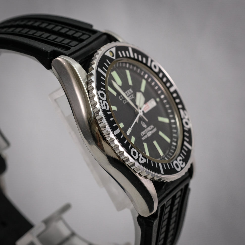 1980 Citizen Crystron Quartz Diver 4-212452 – TokeiMedic