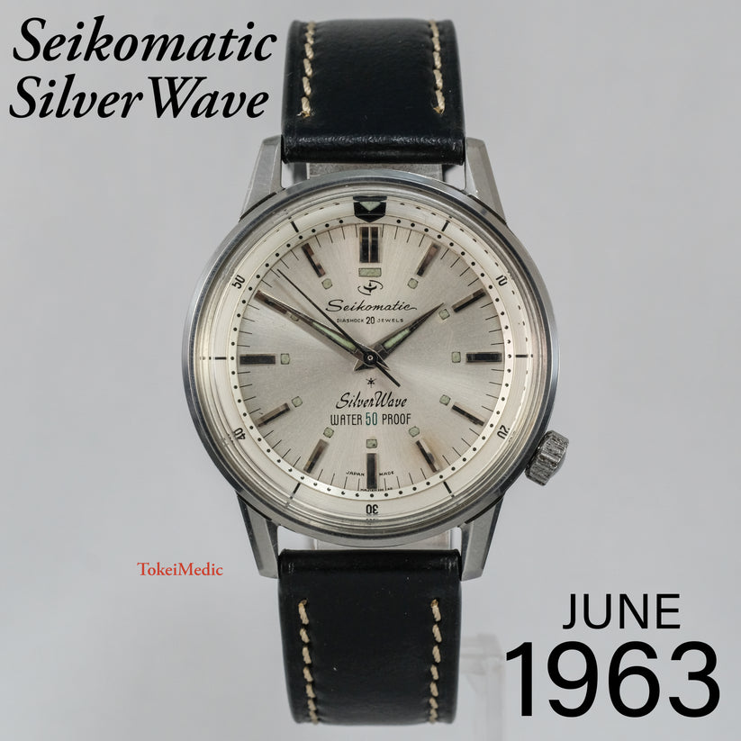 1963 Seikomatic SilverWave J12082 – TokeiMedic