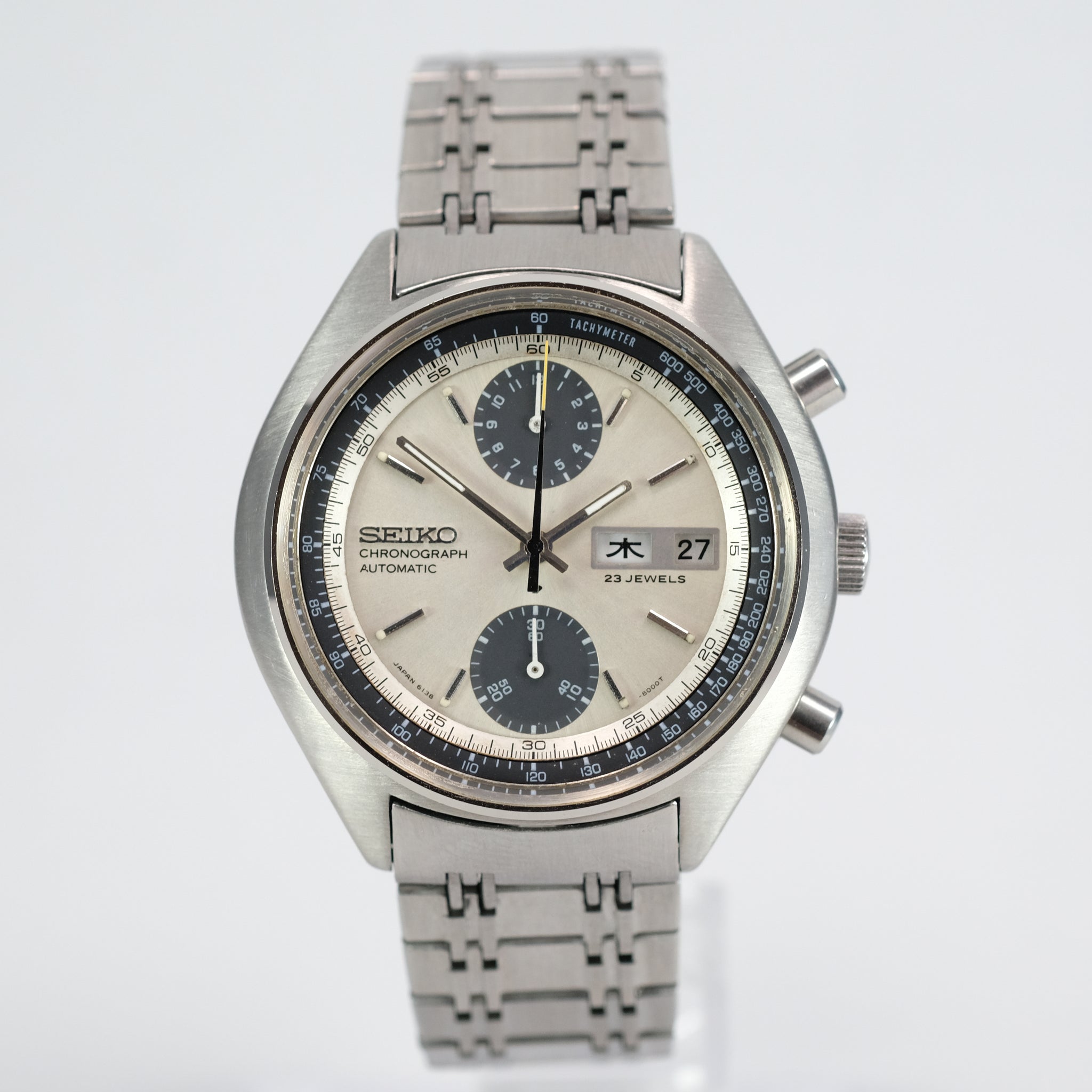 1971 Seiko Chronograph "Baby Panda" 6138-8000 – TokeiMedic